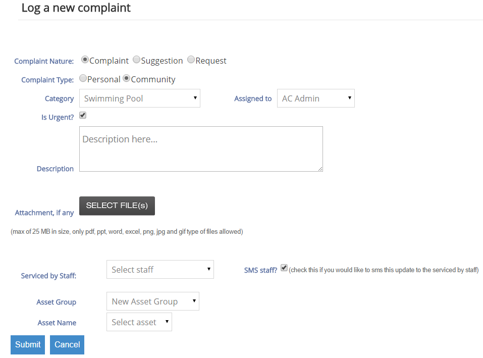 Apartment Helpdesk Management - ApnaComplex